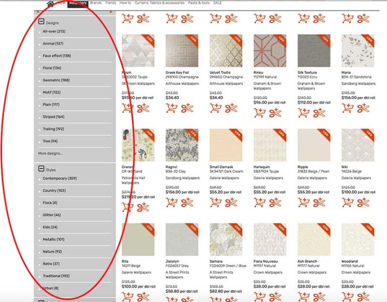 How to Choose Wallpaper Online, Tips & Tricks - Paper Moon Painting