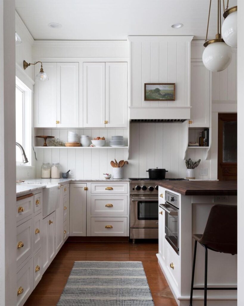 How to Pick the Right White Kitchen Paint Color - Paper Moon Painting